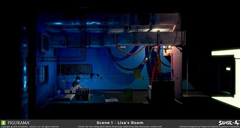 sense a interactive experience created in unity — polycount
