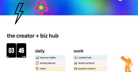 Creator Business Hub Premium Notion Templates For Boosting Productivity
