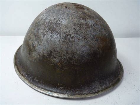 Original Ww2 British Canadian Army Mk3 High Rivet Turtle Army Combat