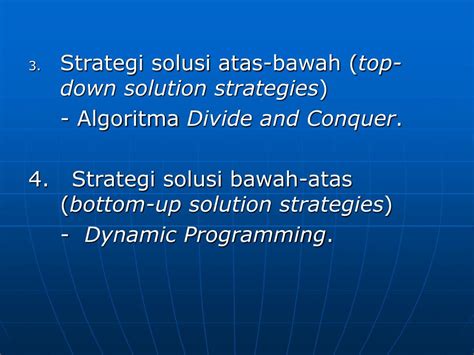 Ppt Pengantar Strategi Algoritmik Powerpoint Presentation Free Download Id 5087813