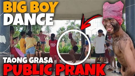 TAONG GRASA BIGBOY DANCE IN PUBLIC PRANK 🤣😅 (GRABE NAKAKATAWA TO) - YouTube