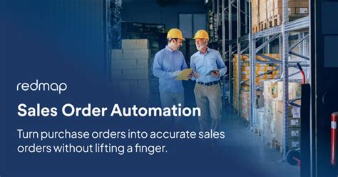 Sales Order Automation Automated Order Processing Redmap