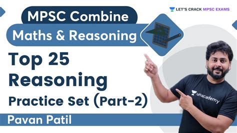 top 25 reasoning practice set part 2 maths and reasoning mpsc 2022