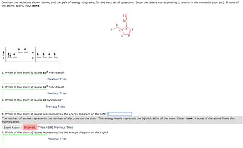 Solved Consider the molecule shown below, and the pair of | Chegg.com