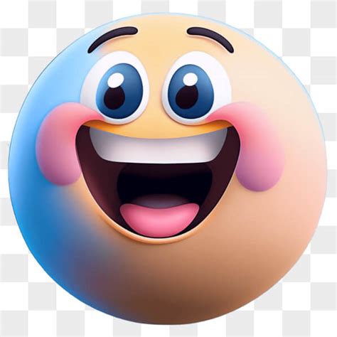 Download Smiley Emoticon With Open Eyes Pngs Online Creative Fabrica