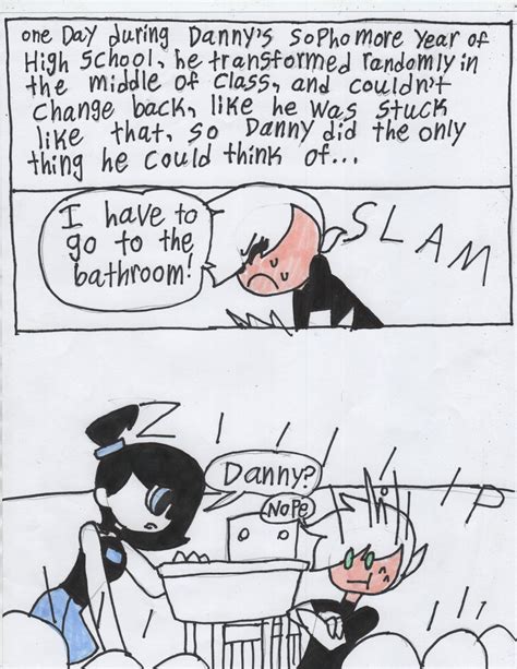 Danny Phantom Makes A Dramatic Escape After His Random Transformation R Dannyphantom
