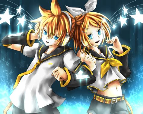Kagamine Len Kagamine Rin Male Vocaloid Konachan Com Konachan Com Anime Wallpapers