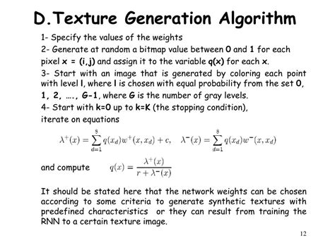 ppt random neural network texture model powerpoint presentation free