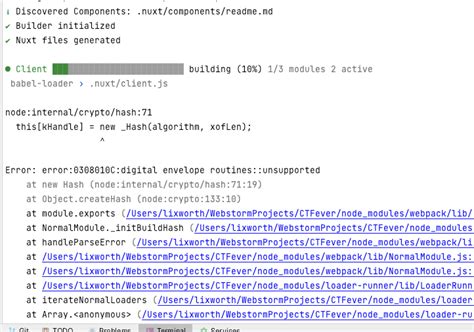 Bug Build Error Node Version And Useless Dependence · Issue 65
