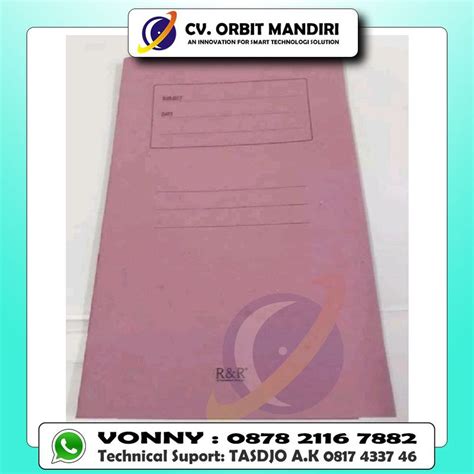 Stopmap Manila Merah Pink