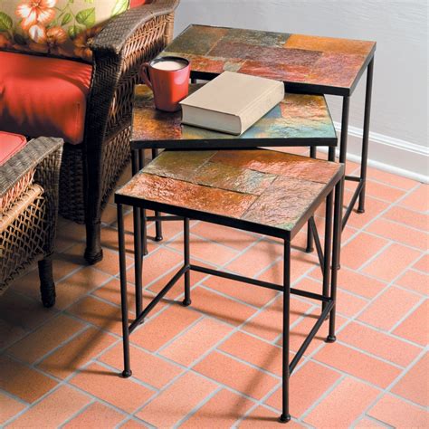 Meridian Slate Nesting Tables