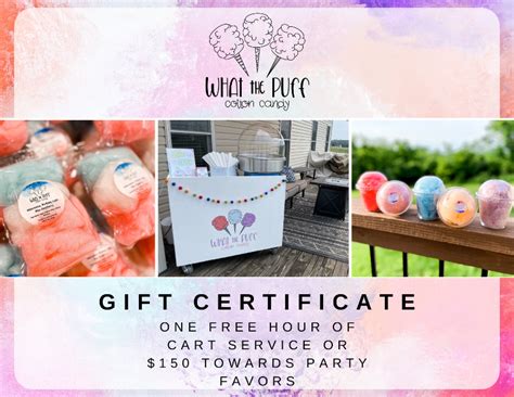 Carr Center Cake Auction What The Puff Cotton Candy