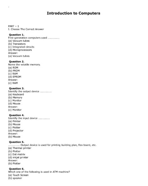 Samacheer Kalvi 11th Computer Science Solutions Chapter 1 Introduction