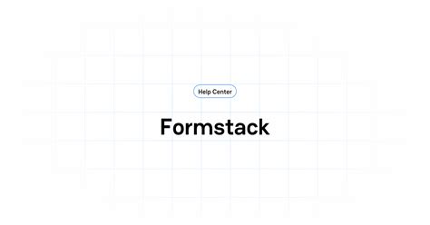 Formstack Help Center