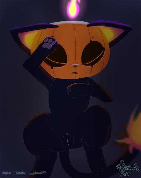 Rule 34 Absurd Res Bewitching Yuumi Domestic Cat Drawandnap Fangs Felid