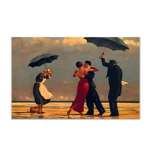 Canvas Wall Art The Singing Butler Jack Vettriano Wall Poster