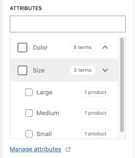 Product Collection Filters Attributes · Issue 9363 · Woocommerce