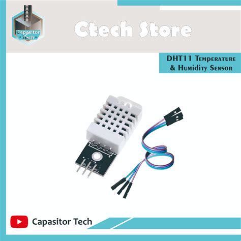 Jual Dht11 Dht 11 Dht 11 Sensor Suhu Dan Kelembaban Temperatur Dan Humidity Shopee Indonesia