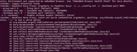 can t run scan using headless burp extension · issue 14 · netsoss