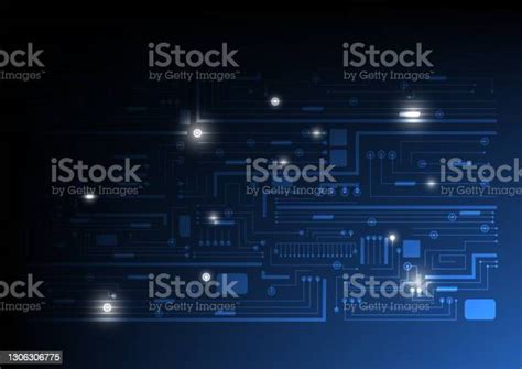 라인 회로 기판 미래 네트워크 전자 기술 사이버 개념 배경 에너지 추상 적 하이 스피드 디지털 인터넷 출력 드라이버 벡터