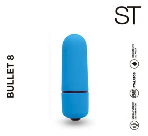 Vibrador Sex Therapy Bullet 8 Azul Mercadolibre