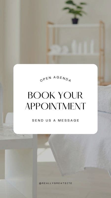 Free And Customizable Appointment Templates
