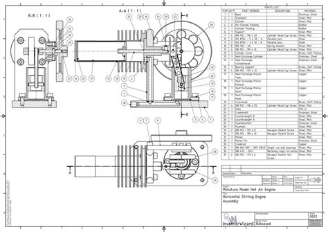 Gamma Stirling Engine Solidworks