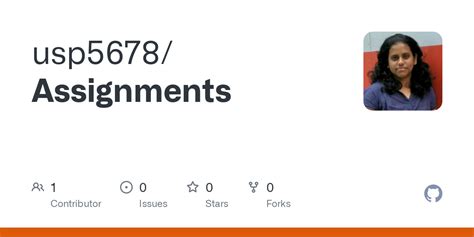 Github Usp5678assignments