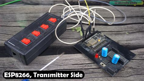 Esp8266 And Esp32 As Transmitter And Receiver Home Automation Project