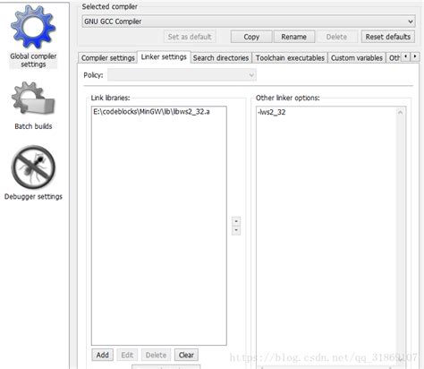 Dev C 的undefined reference to imp htons 或codeclock的undefined reference to WSAStartup to 相关