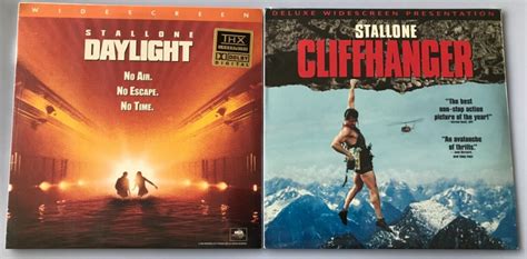 Laserdisc Cliffhanger Daylight Sealed New Lds Lot Of 2 Ld Sylvester