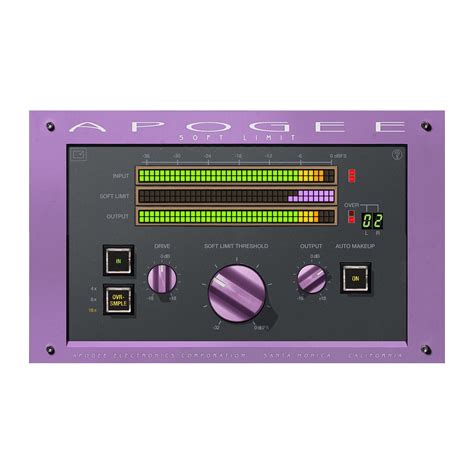 Soft Limit - Apogee Electronics