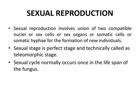 Reproduction In Fungi Pptx