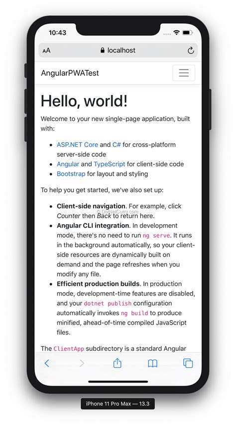 Progressive Web Applications From Zero To Hero Blazor Aspnet Core