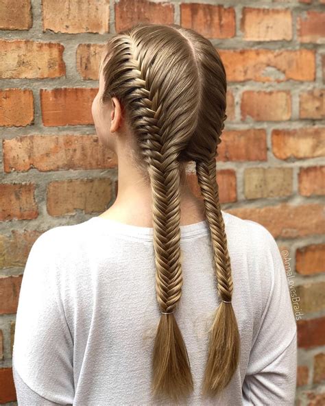 French Fishtail Seashell Braid