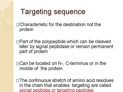 Protein Targeting Vbc609 Protein Targeting Protein Targeting Or