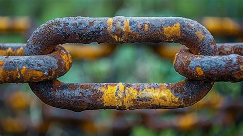 premium photo linked abstract chain connection