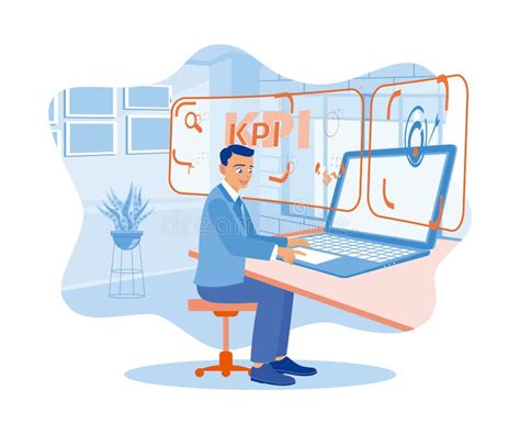 businessman using a laptop with enterprise resource management software