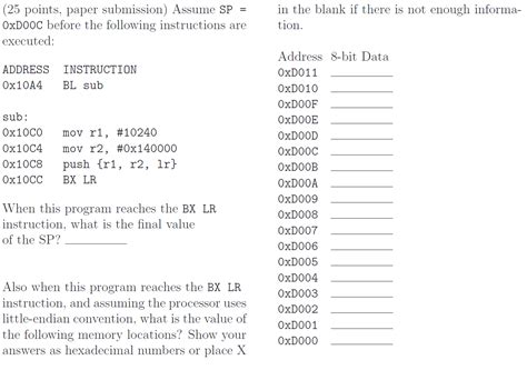 solved i have this computer architecture question could you