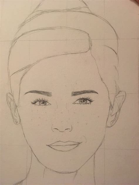 Emma Watson Drawing People Easy Drawings Emma Watson