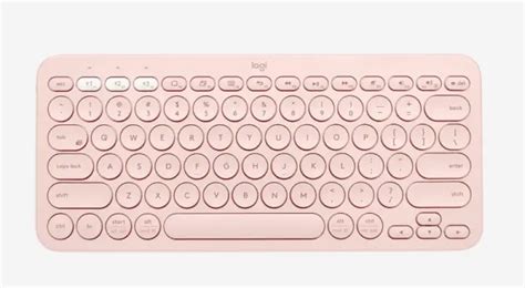 logitech k380 multi device bluetooth scissor keyboard pink 30 00