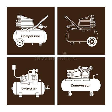 Compressor Icon Stock Vector Illustration Of Motor 316500131