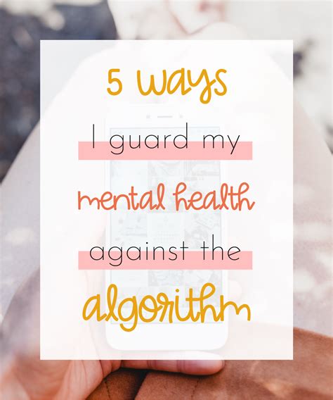 5 Ways I Guard My Mental Health Against The Algorithm Rebecca Flaherty