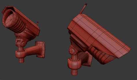 3d Model Security Camera