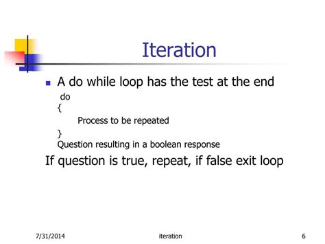 PPT Iteration PowerPoint Presentation Free Download ID 2711793