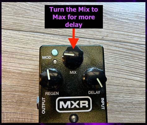 How To Use The Mxr Carbon Copy Analog Delay 5 Settings Traveling