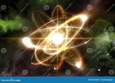 Atom Particle Stock Illustration Illustration Of Bomb 60222598