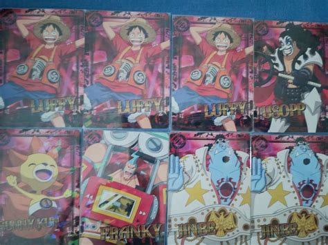 One Piece Film Red Movie Character Cards Hobbies Toys Toys Games On Carousell