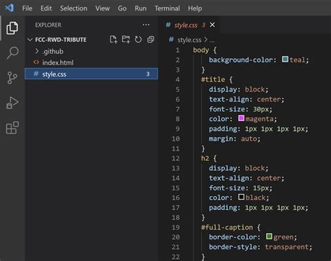Free Code Camp Tribute Page With Azure Static Web App Github And Vs Code Nathan Lasnoski