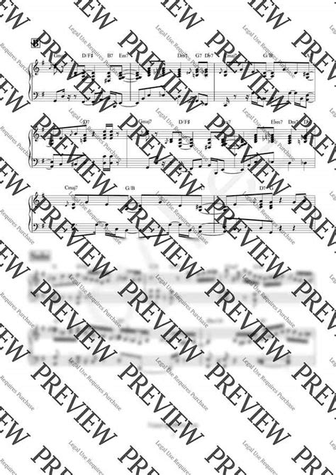 악보 이준행 팀룩워십 주를 찾는 모든 자들이 재즈피아노 솔로 포 By Joy Lee